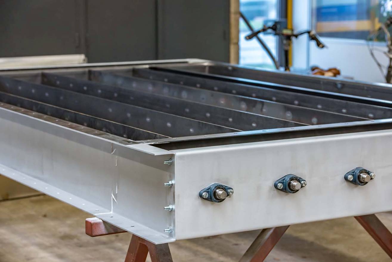 Zetwerk van metaalplaten - De Smidse Metaal